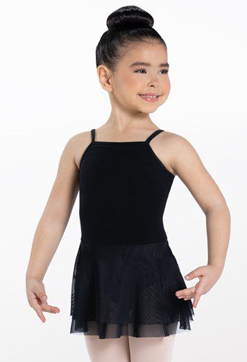 Black Cotton Bow Back Dress - Doxa Arts Academy
